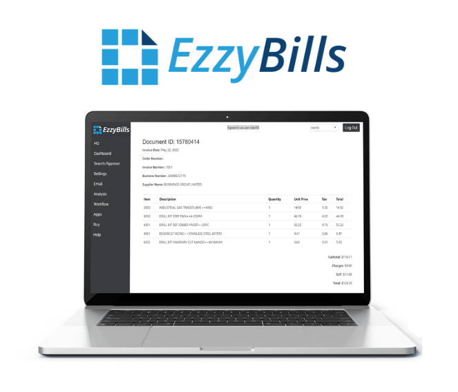 EzzyBills Integration | WorkflowMax